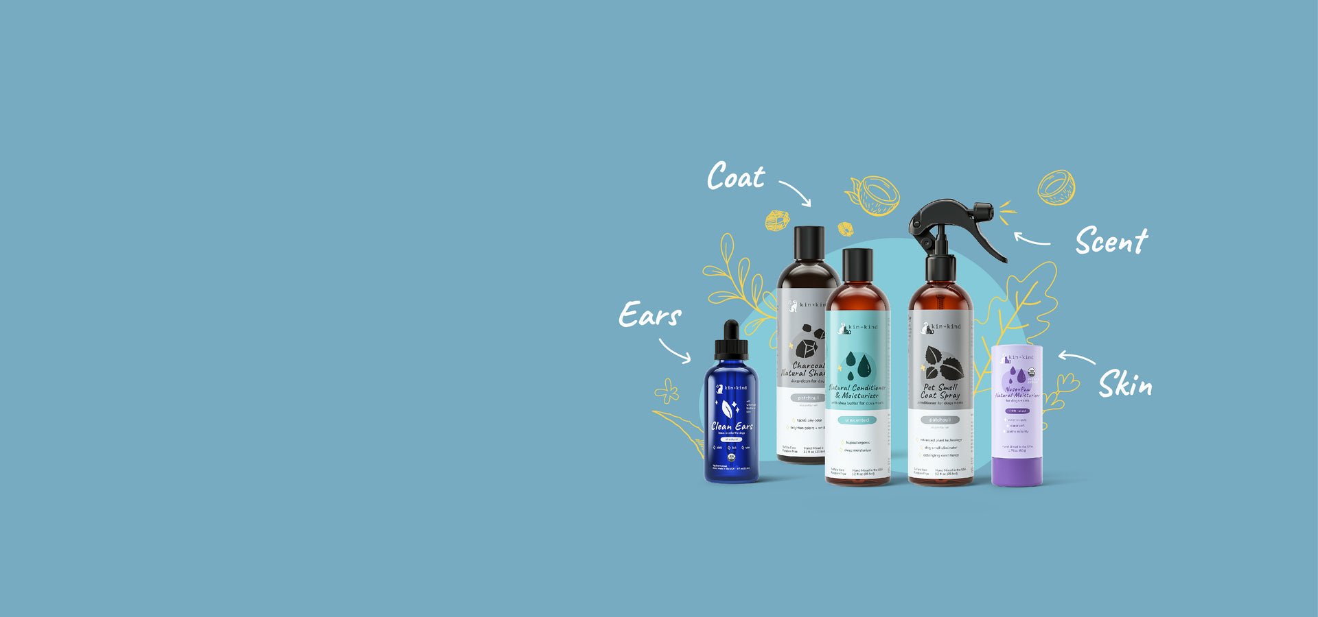 Bundles – kin+kind - Natural & Organic - Pet Grooming & Wellness